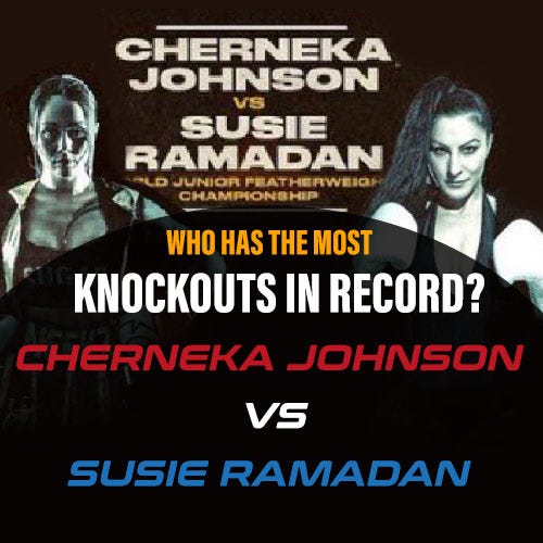 CHERNEKA JOHNSON VS SUSIE RAMADAN - Punchboxing - Medium