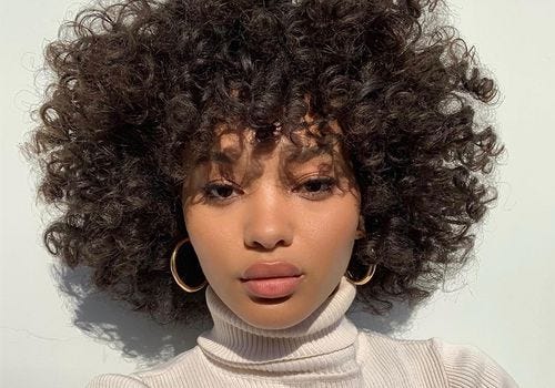 How To Trim and Cut Curly Hair From Home | by Tokyo B.e | Medium