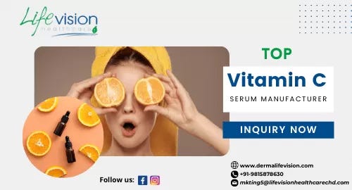 Revitalize Your Brand: Vitamin C Serum Manufacturing Tailored for Third ...