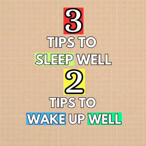 3 Tips to Sleep Well and 2 Tips to Wake Up Well | by Shravan | Mar ...