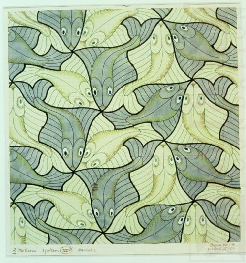 Isohedral tiling. Tiling is consists of shapes (tiles)… | by Jenny ...