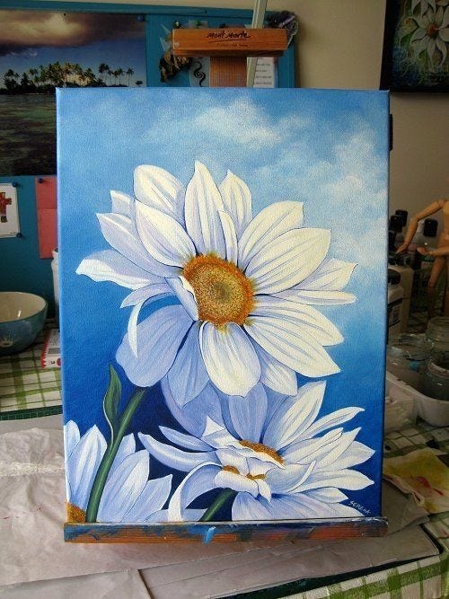 HOW TO MAKE CANVAS PAINTING LOOK GREAT | by WiseTsivanyo | Medium