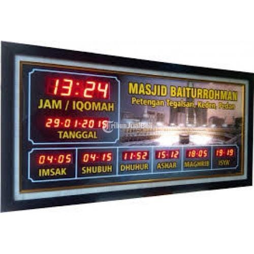 Jam Digital Masjid Cikarang. Jam Digital Masjid atau tulisan… | by Produsen Jam Digital Masjid ...