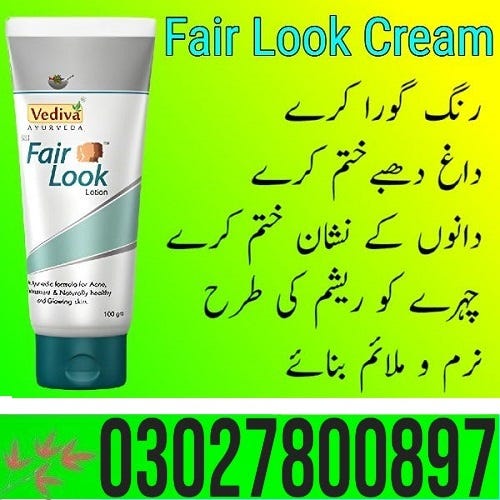 Fair Look Cream in Pakistan ( 03027800897 ) Shop Now | by Aaron Hart ...