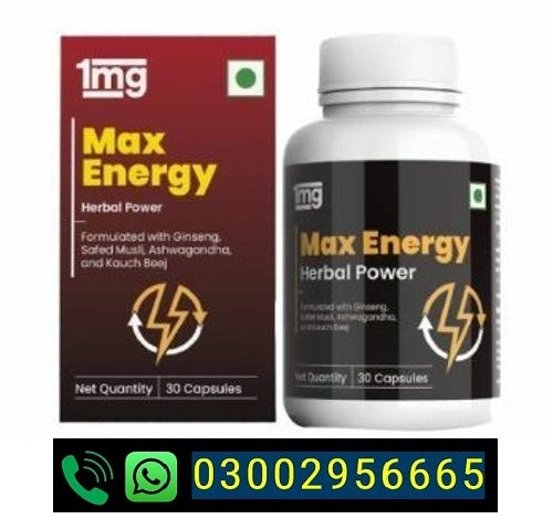 1MG Max Energy Capsule in Rawalpindi — 03002956665 | by AmnaKhan | Aug ...