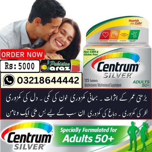 Centrum Sliver in Pakistan | Healthy Food Supplement | by Jameslily ...