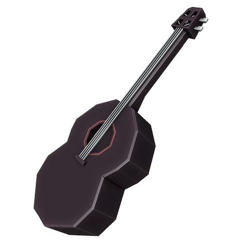 Low-poly model in Blender: a simple bass | by Mina Pêcheux | Geek ...