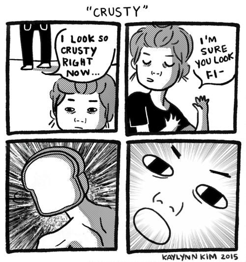 “Crusty” | by Kaylynn Kim | YUNiversity Interns | Medium
