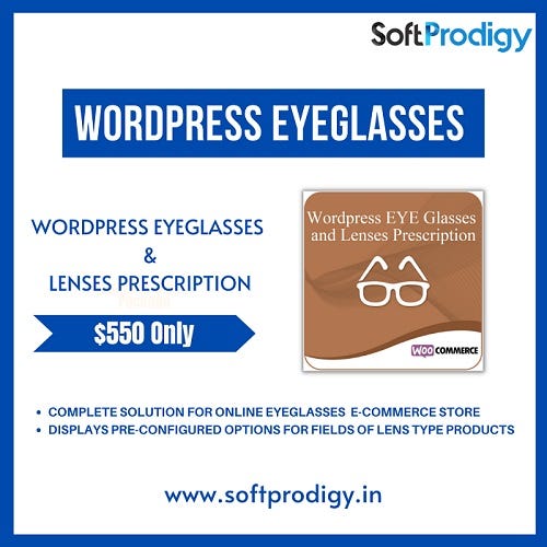Premium WooCommerce Eye Glasses Lenses Prescription Plugin - SoftProdigy Store - Medium