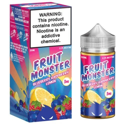 Berry Burst: Blueberry Raspberry Lemon Fruit Monster E-Liquid | by vape ...