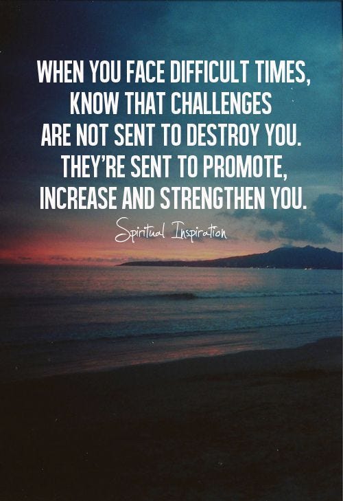 Surviving Tough Times. Life is a series of peaks and valleys… | by aziz ...