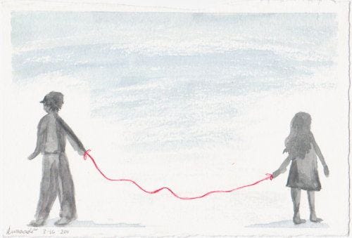 Do you believe in this red string conspiracy theory? | by ceskaa ...