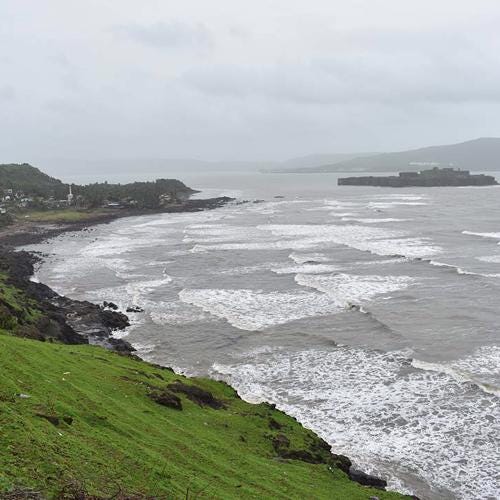 Murud Beach. Murud Beach is a wide expansion of dark… | by iratrips ...