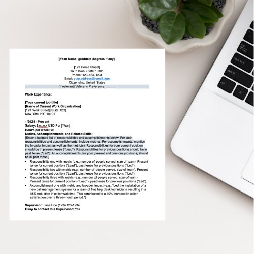 Mastering the Art of Federal Resume Writing: Your Path to a Government ...