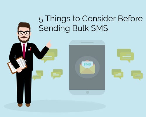 5 Things To Consider Before Sending Bulk Sms | by Onex Solutions | Medium