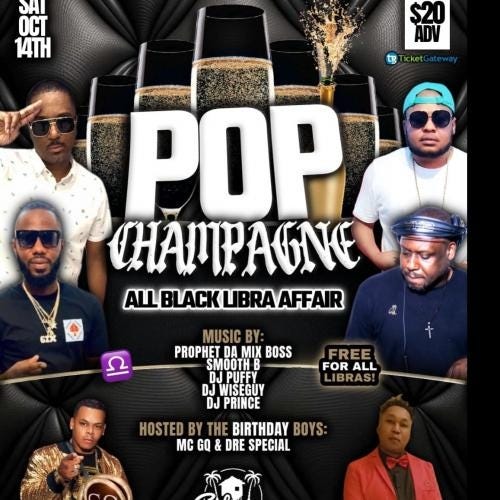 Pop Champagne - Harry Ajax - Medium