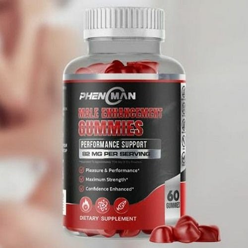 Phenoman Male Health Gummies United Kingdom [HONEST WARNING!] Does It Really Work? Read ...