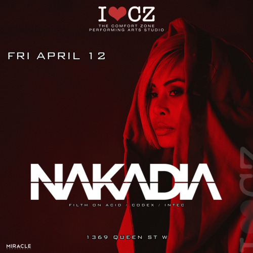The Comfort Zone Presents **NAKADIA** - Harry Ajax - Medium