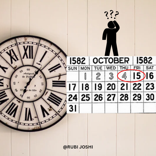 How 1582 Erased 10 Days from History! | by Rubi Joshi | ILLUMINATION ...