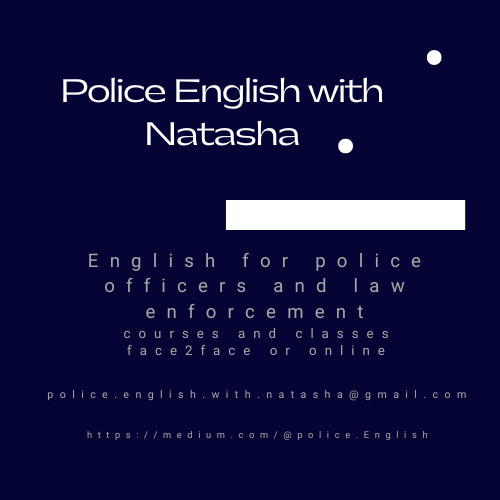 English for Police with Natasha. esl discussion questions CRIME | by ...