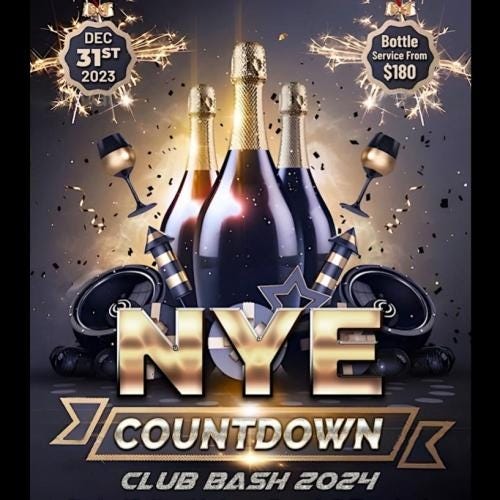 NEW YEARS EVE COUNTDOWN CLUB BASH OTTAWA 2024 - Harry Ajax - Medium
