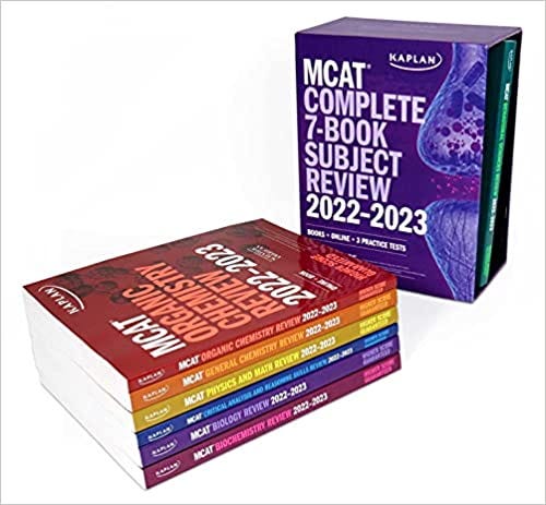 MCAT Complete 7-Book Subject Review 2022–2023: Books + Online + 3 ...