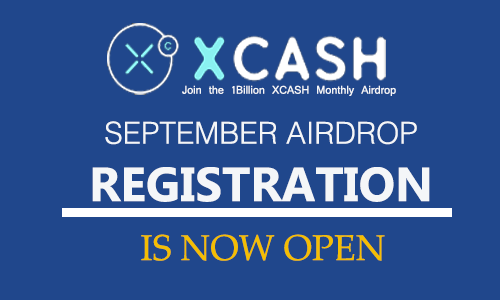 XCash September Airdrop Registration Now Open | by Xsinx - Bitnewsportal.com | FreeAirdrop.Club ...