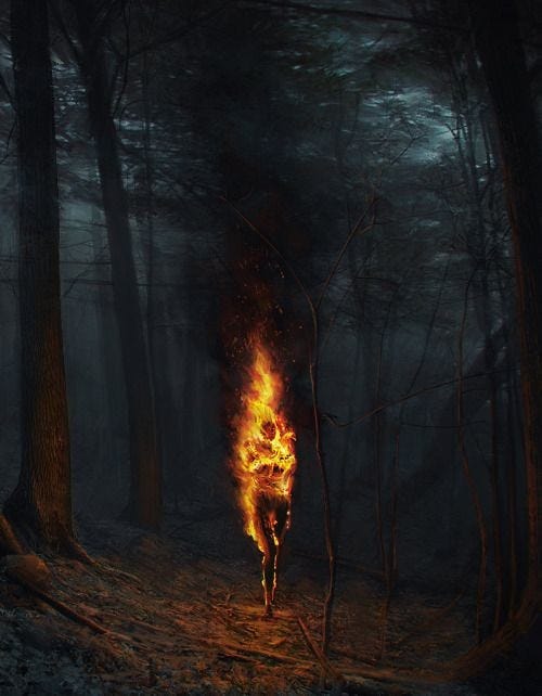 Dread. There's a terrifying monster. A… | by Amone. | Medium