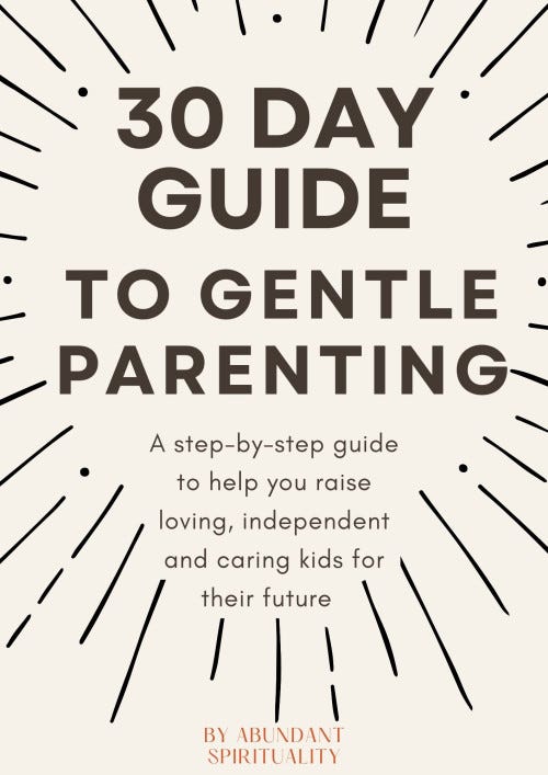 Empower Your Parenting Journey: The 30-Day Gentle Parenting Guide Ebook ...