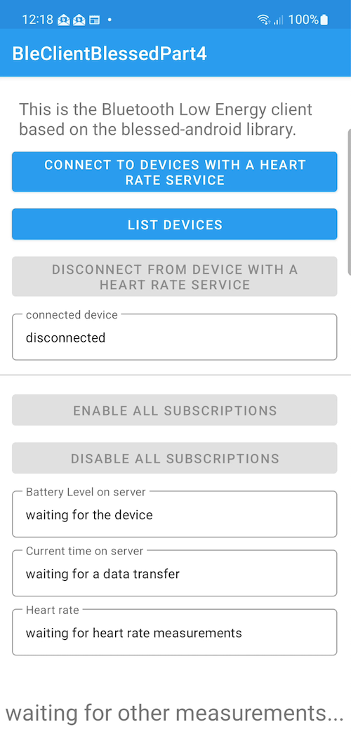 Add a Device lister to a Android Bluetooth Low Energy client part 4 | by AndroidCrypto | Medium