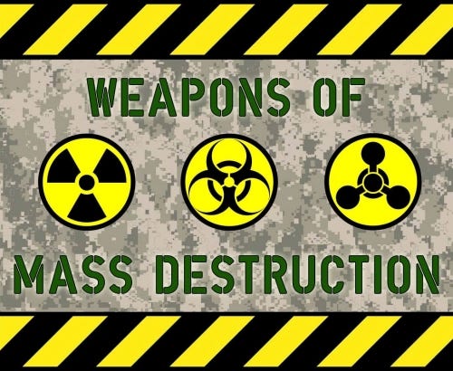 Weapons Of Mass Destruction Fitness Logo