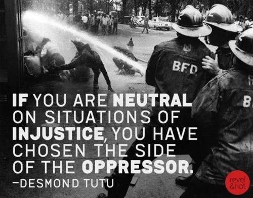 You neutral? Then you support oppression! | by Jeroen Meylemans | Medium