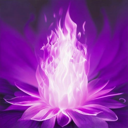 Using the Violet Flame to Supercharge Your Shadow Work | by Jim Malloy | New Earth Consciousness ...