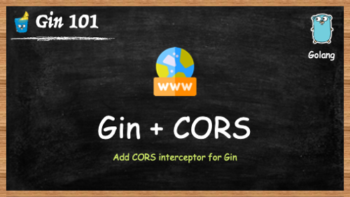 Gin 101: Enable CORS - pointgoal - Medium
