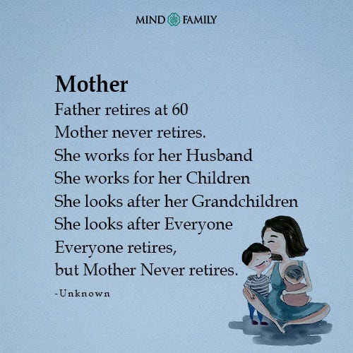 Some retire at 60, but not my Mom! She’s the eternal pillar of support ...