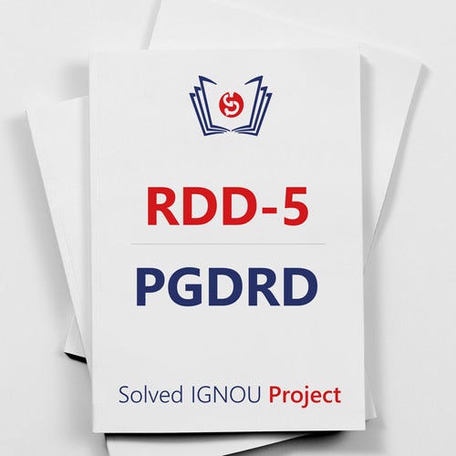 Ignou Pgdrd Rdd 5 Final Year Project Report And Synopsis | by allignouproject | Medium