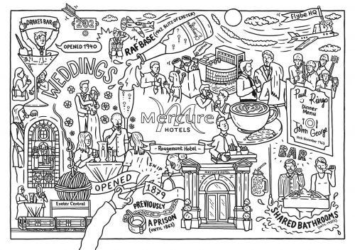 Black-and-white illustrator Matt Johnstone represented by Friend and ...