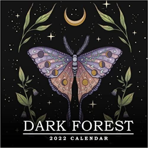 Gemini Unitta Dark Forest 2022 Lunar Calendar: Illustrated Monthly Moon ...
