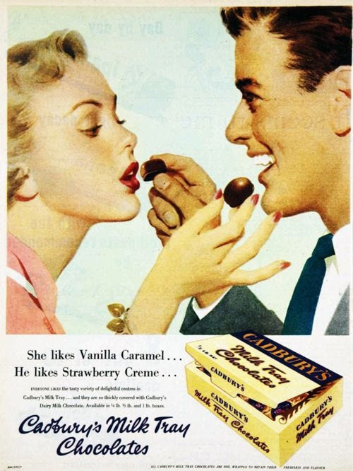 Vintage Chocolate Ads