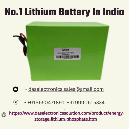Das Electronics Solution is the number one Lithium Battery manufacturer in India. Lithium Ion ...