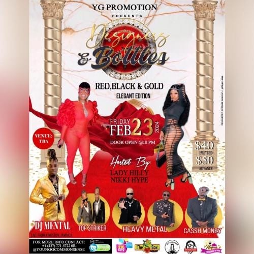 Designer& Bottles Red, Black & Elegant Edition - Harry Ajax - Medium