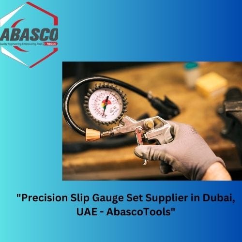 “Precision Slip Gauge Set Supplier in Dubai, UAE — AbascoTools” - Tools ...
