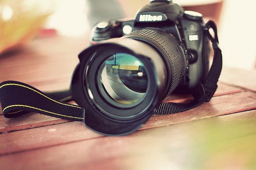 DSLR camera for Networking. how to connect people via photo | by ...