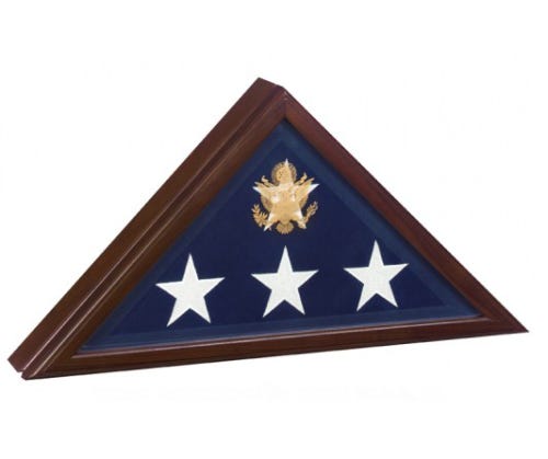 Memorial Flag Display Case — Presidential Flag Case — Cherry | by ...