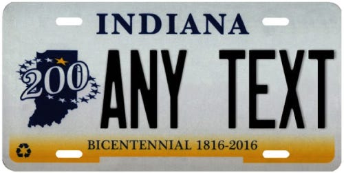Indiana Plate — Nene Solutions - Nenesolutions - Medium