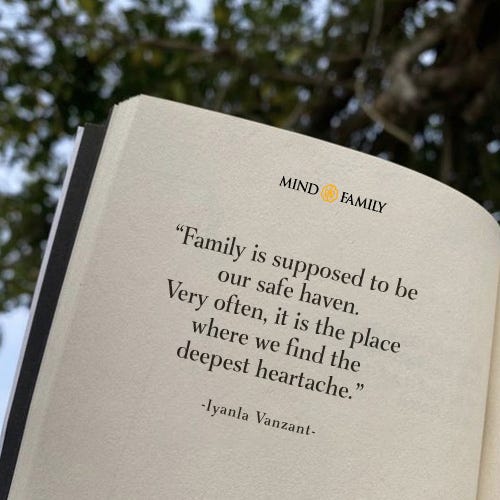 Family: Our supposed safe haven, yet sometimes the source of the ... Family: Our supposed safe haven, yet sometimes the source of the ...