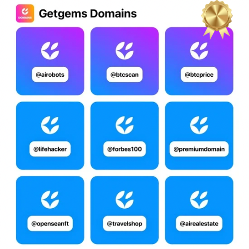 Premium Getgems TON Domains - Valencia AI - Medium