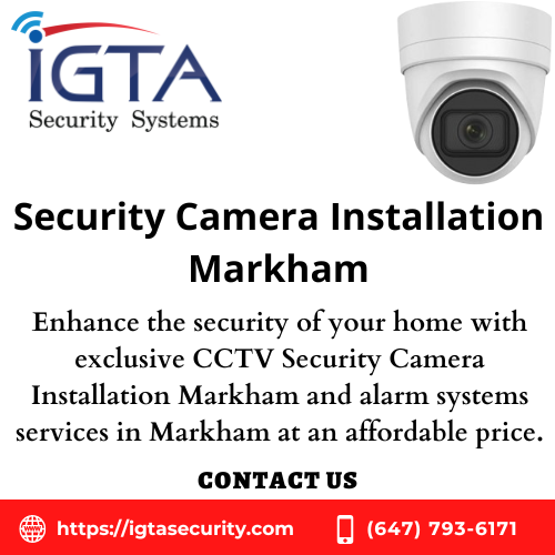 Security Camera Installation Markham - iGTA Security Systems - Medium