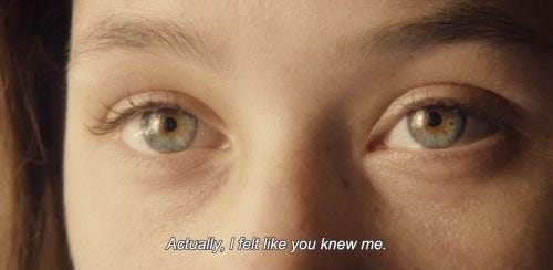 My sister has your eyes but unlike yours, it does not contain anger ...