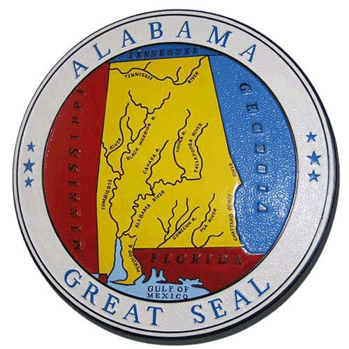 State Seals: Symbolize Integrity and Authority - Plaques and Patches - Medium